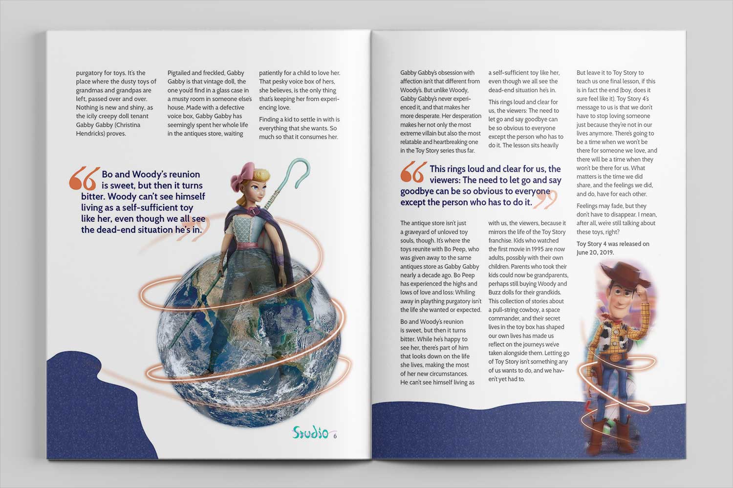 Toy Story Layout Design – Shabnam Ghadirnejad